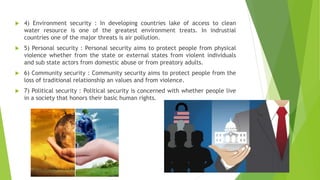 HUMAN SECURITY AND ELEMENTS OF HUMAN SECURITY.pptx