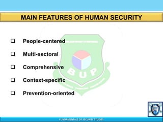 Human Security in Security Studies | PPT