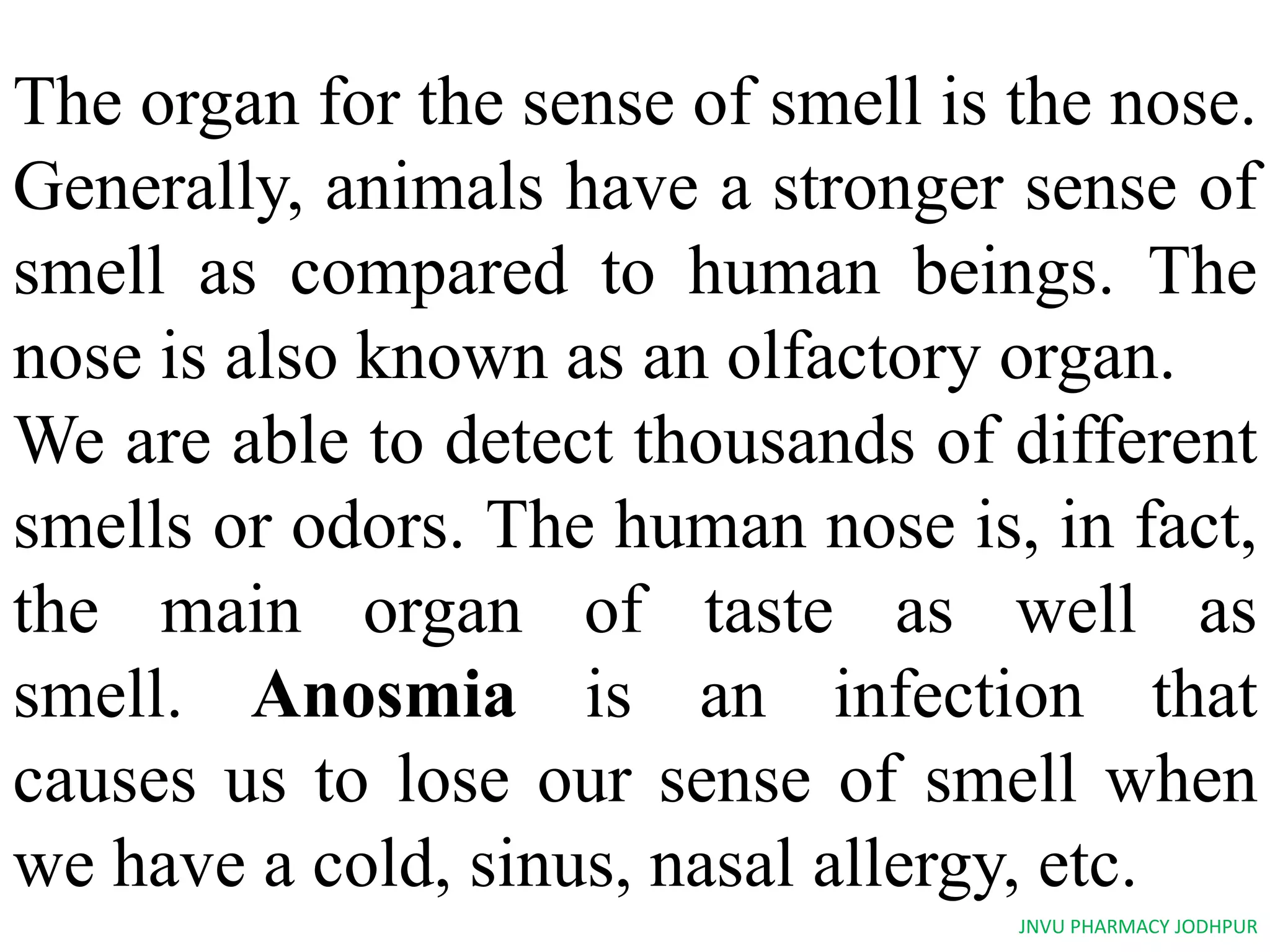 HUMAN SENSORY ORGANS | PPT HUMAN SENSORY ORGANS | PPT