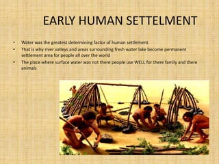 Human settlement | PPTX