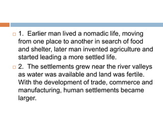human settlement.pptx
