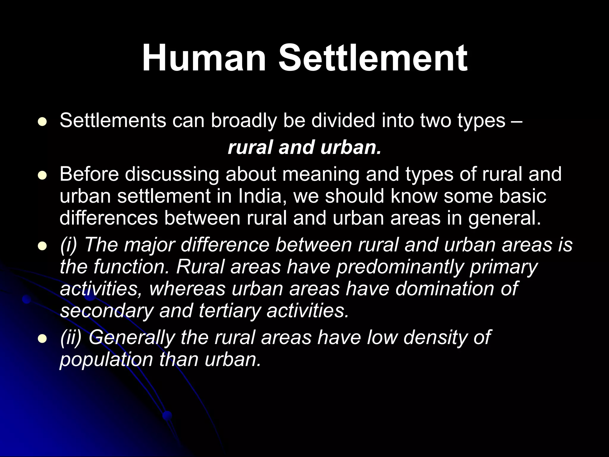 HUMAN SETTLEMENT AND CONTAMINATION DUE TO WASTE DISPOSAL AND AGRO ...