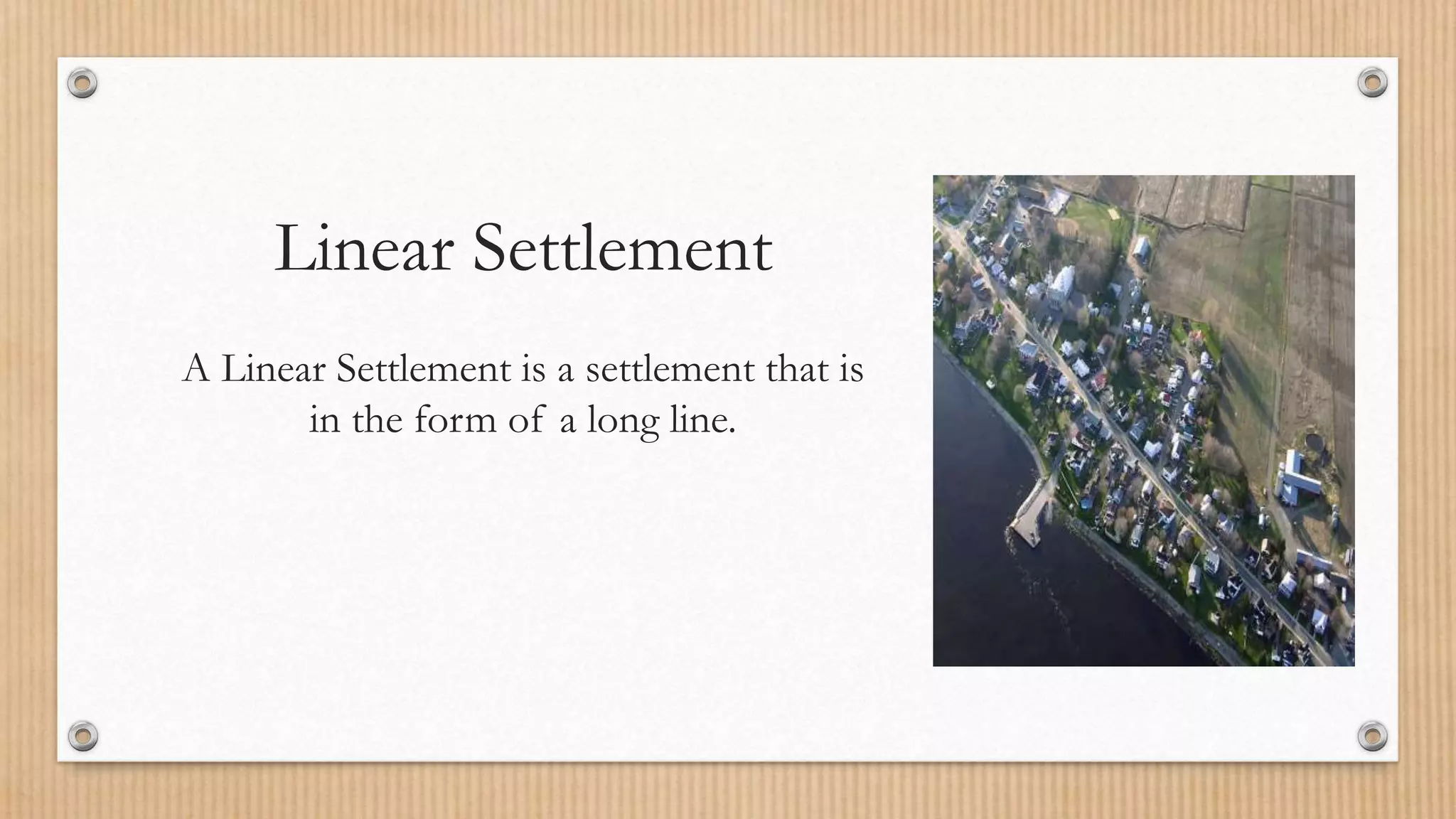 Human settlement pattern | PPTX