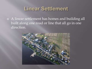 Human settlement patterns | PPTX