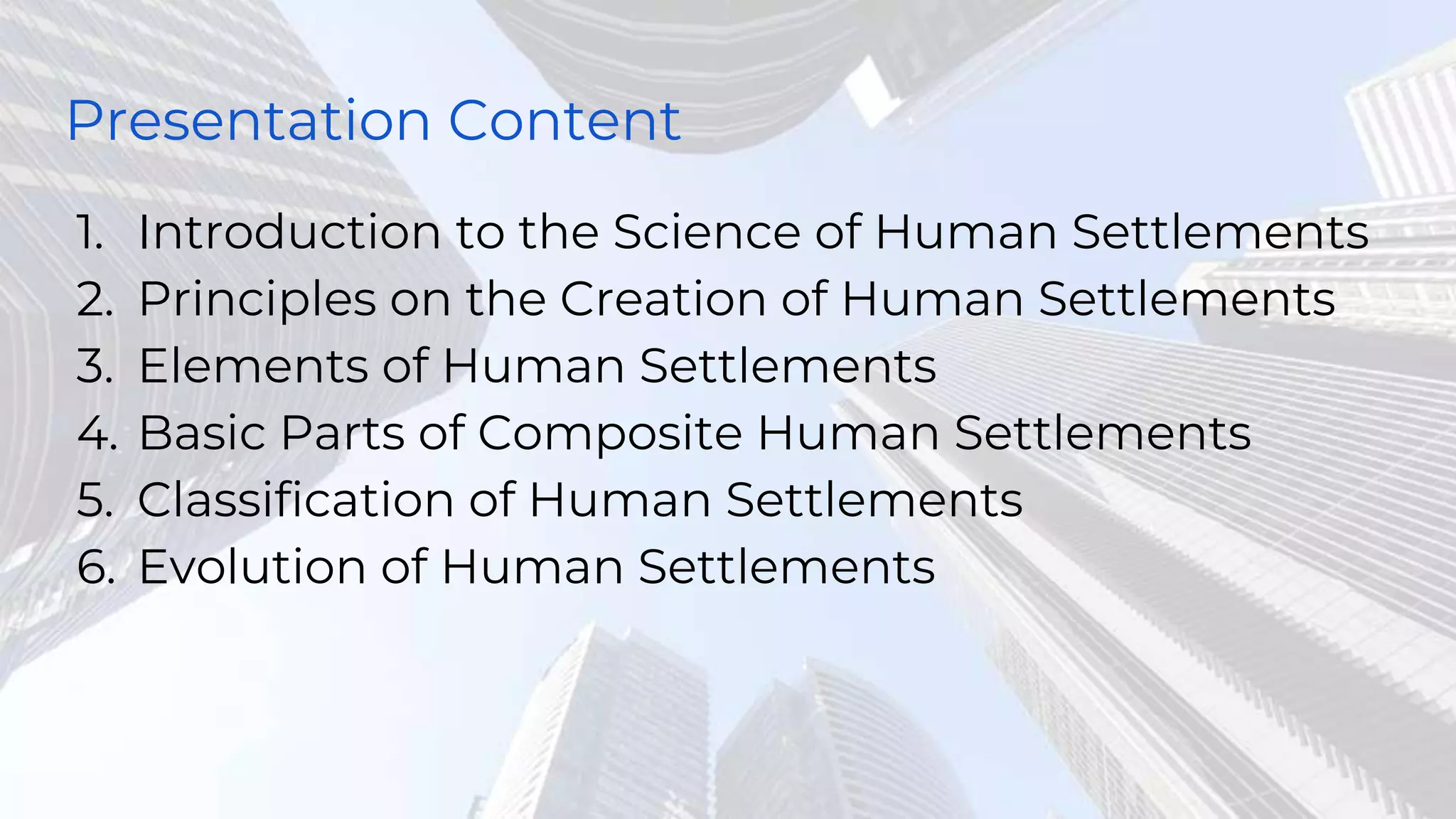 Human Settlements.pptx