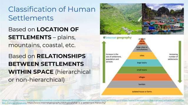 Human Settlements.pptx | Geology | Science
