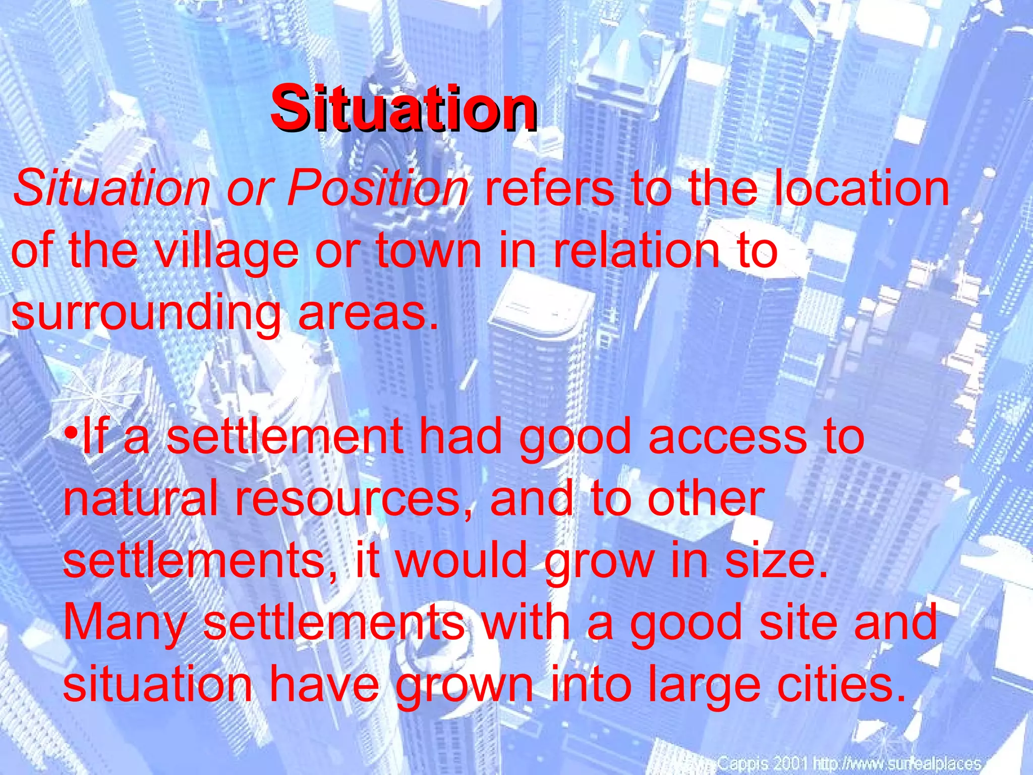 Human settlements 1 | PPT