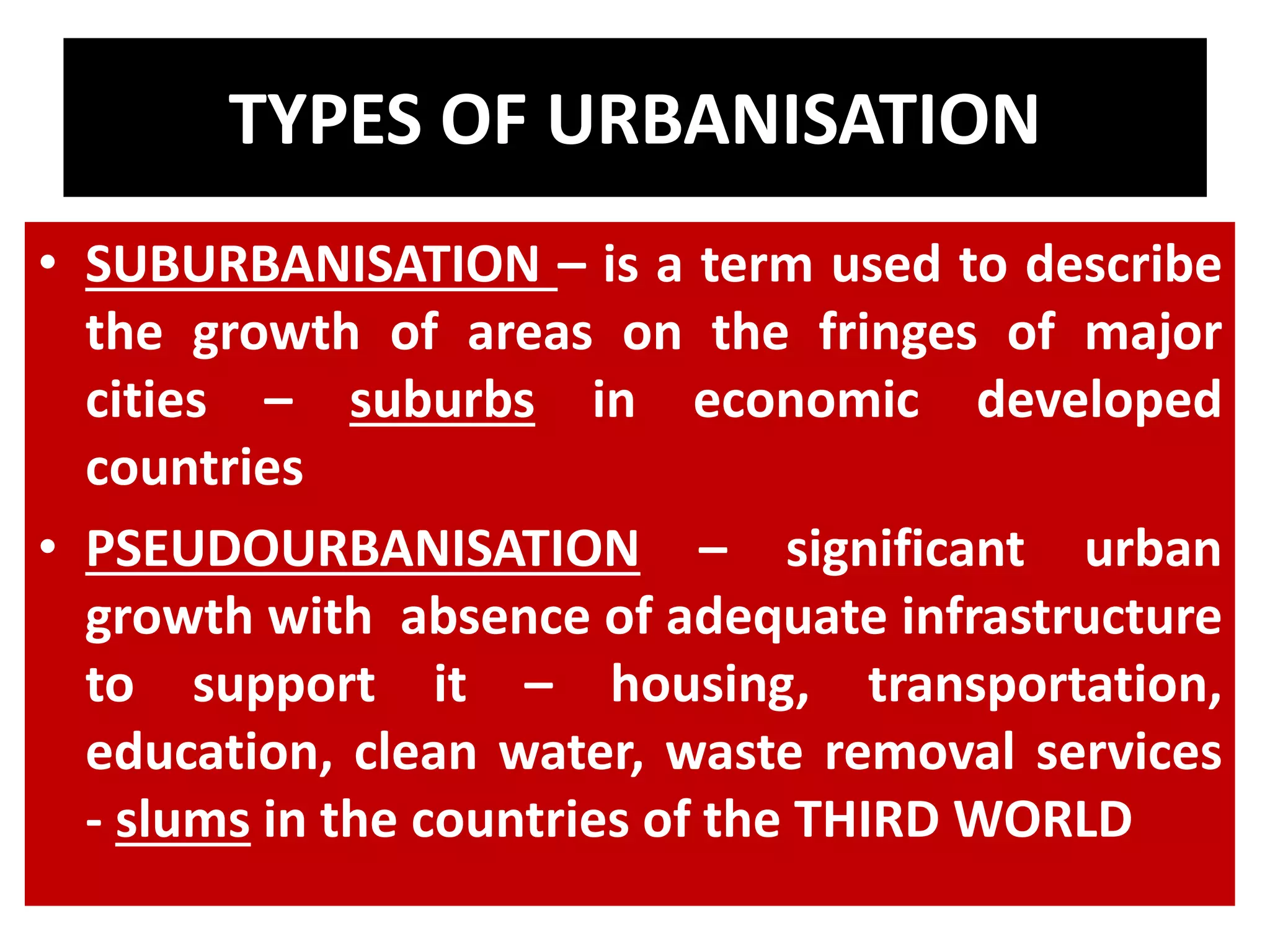 Human settlements and urban development lesson | PPSX
