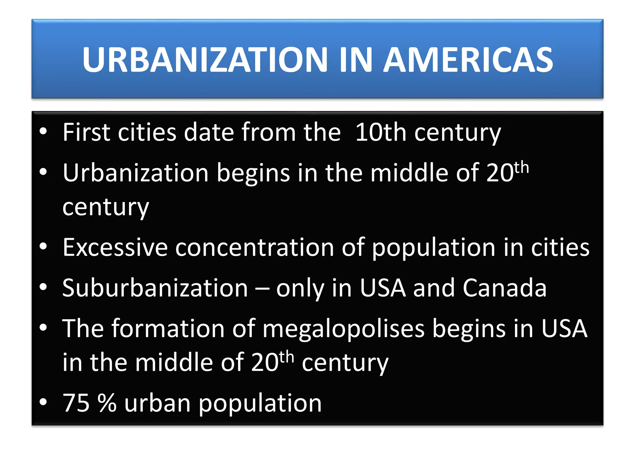 Human settlements and urban development lesson | PPSX