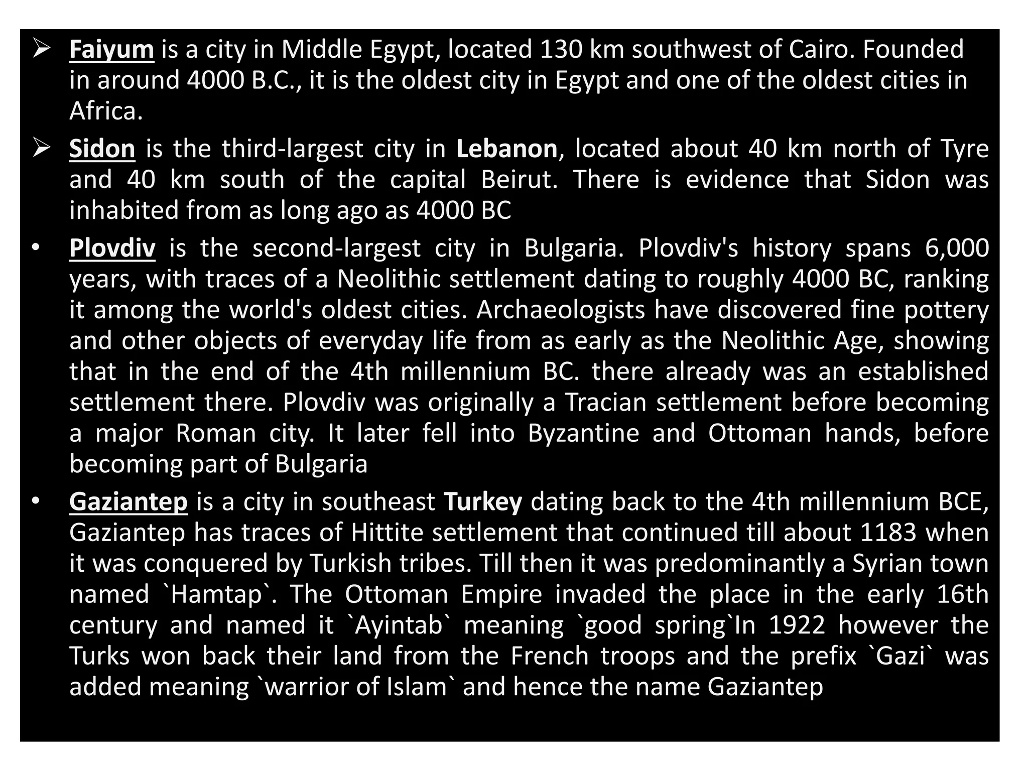Human settlements and urban development lesson | PPSX