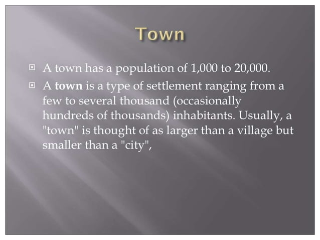 Human settlements and urbanization | PPTX