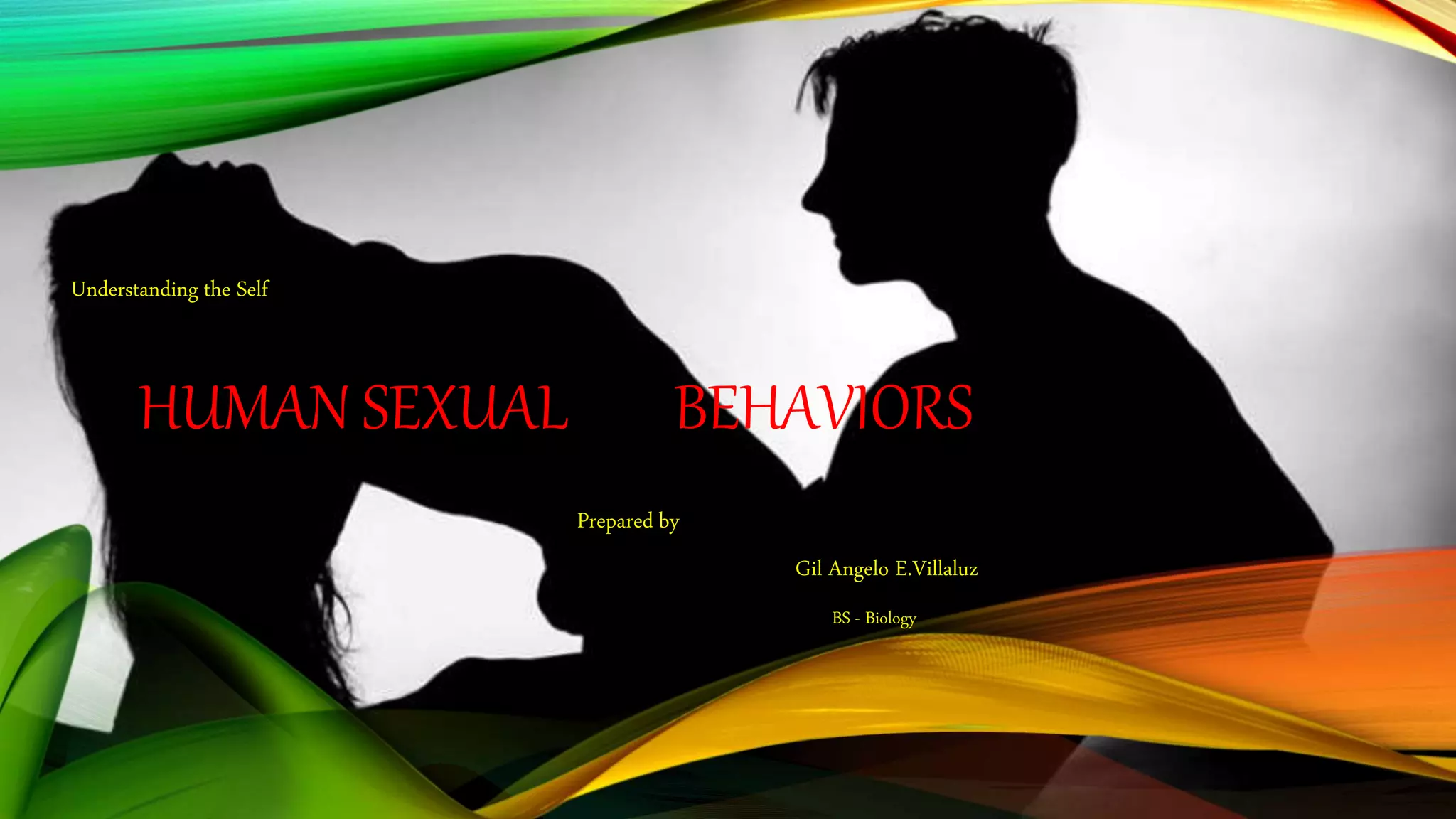 Human Sexual Behaviors Pptx