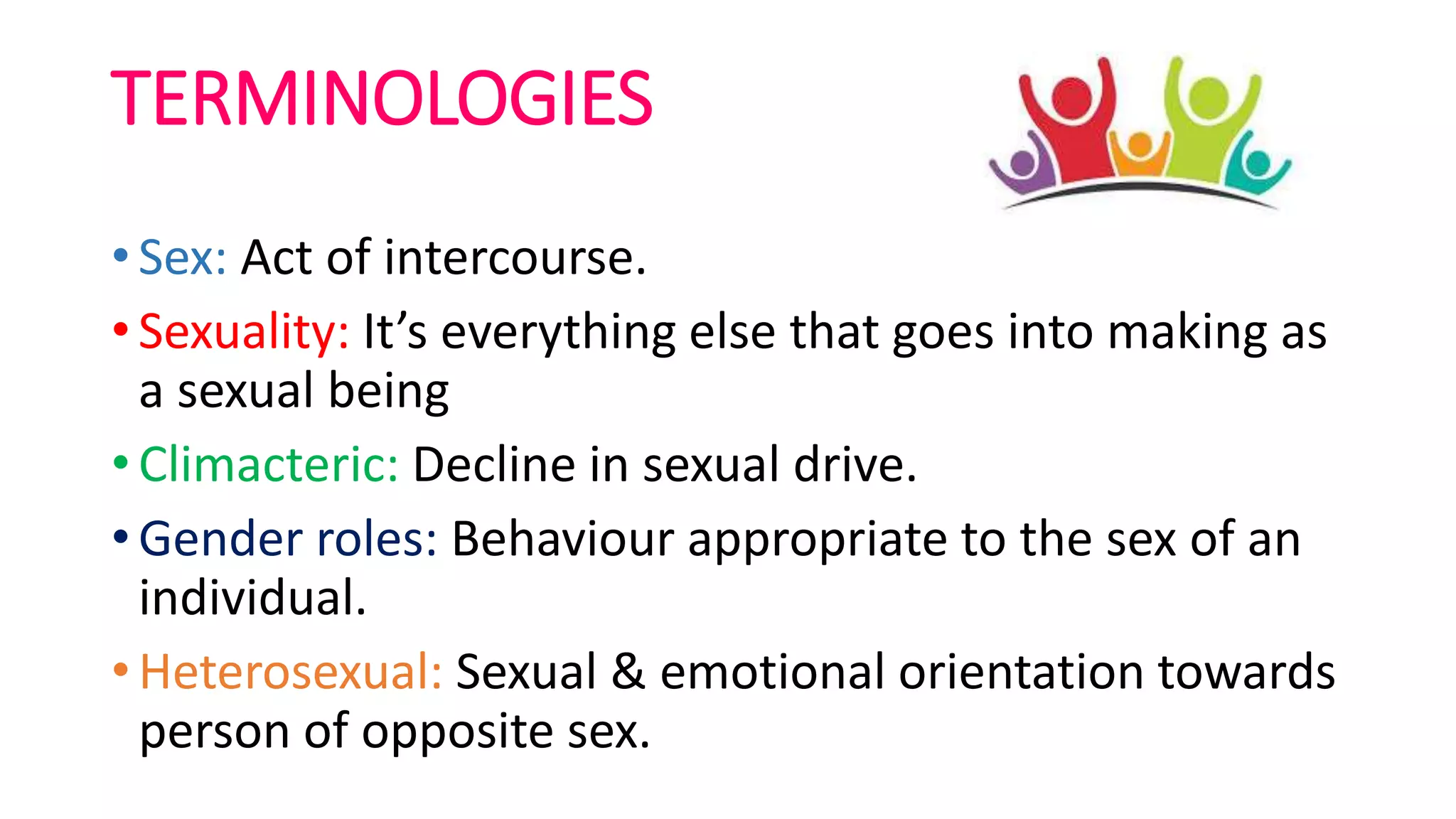 Human Sexuality Ppt