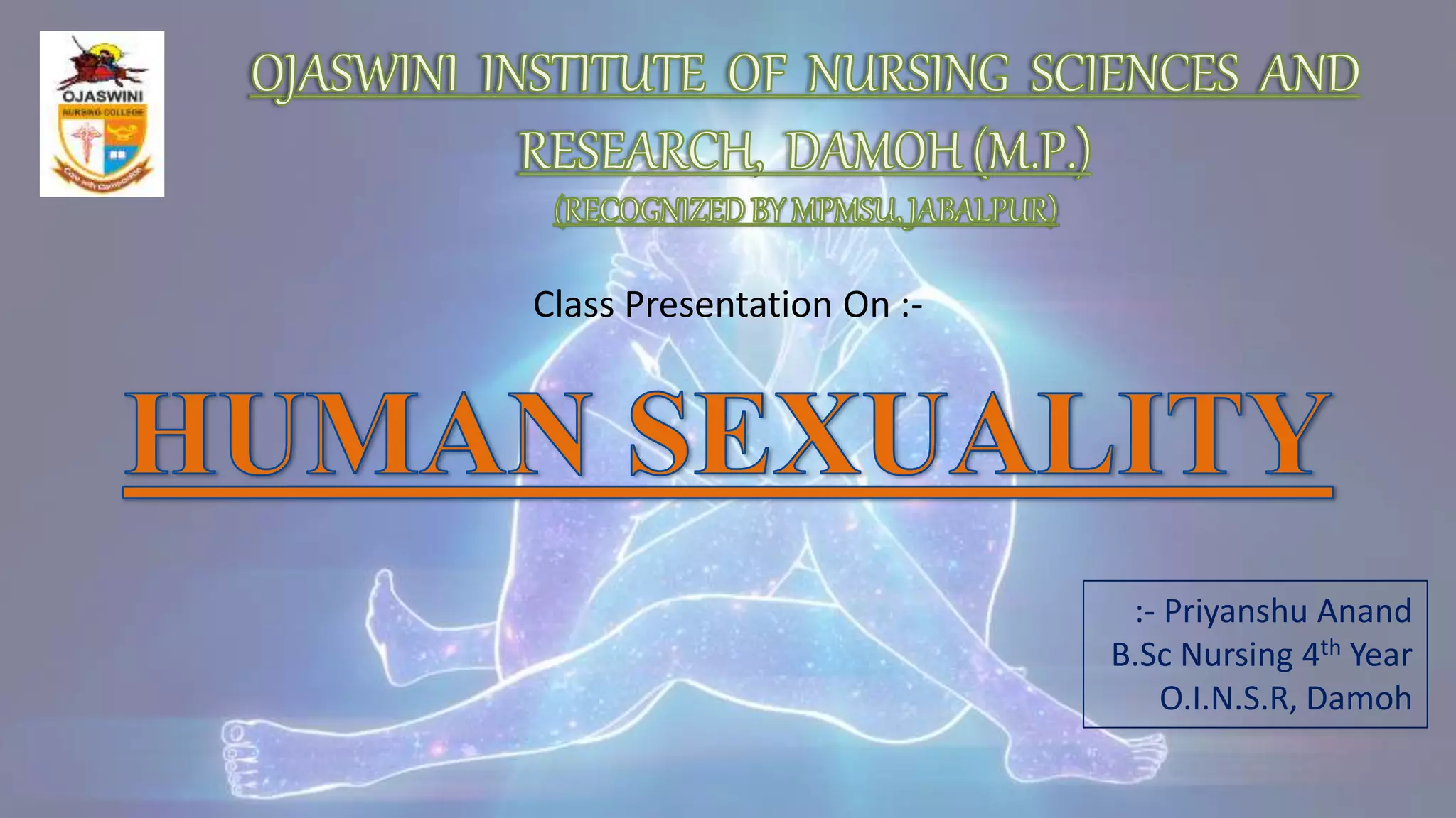 HUMAN SEXUALITY | PPSX