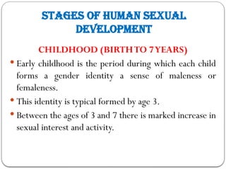 HUMAN SEXUALITY AND SEXUAL RESPONCE CYCLE | PPT