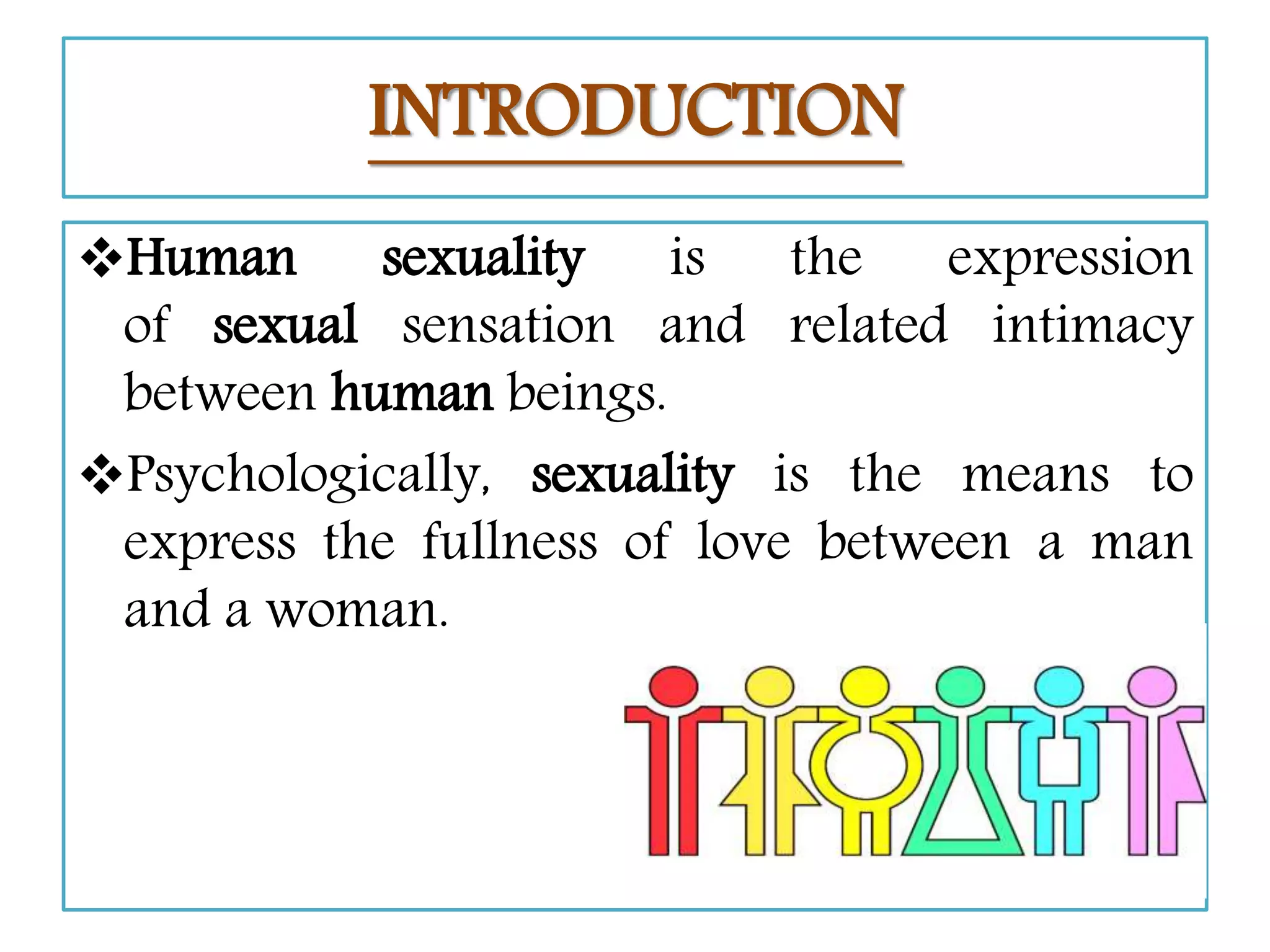 Human Sexuality And Human Sexual Response Cycle Pptx