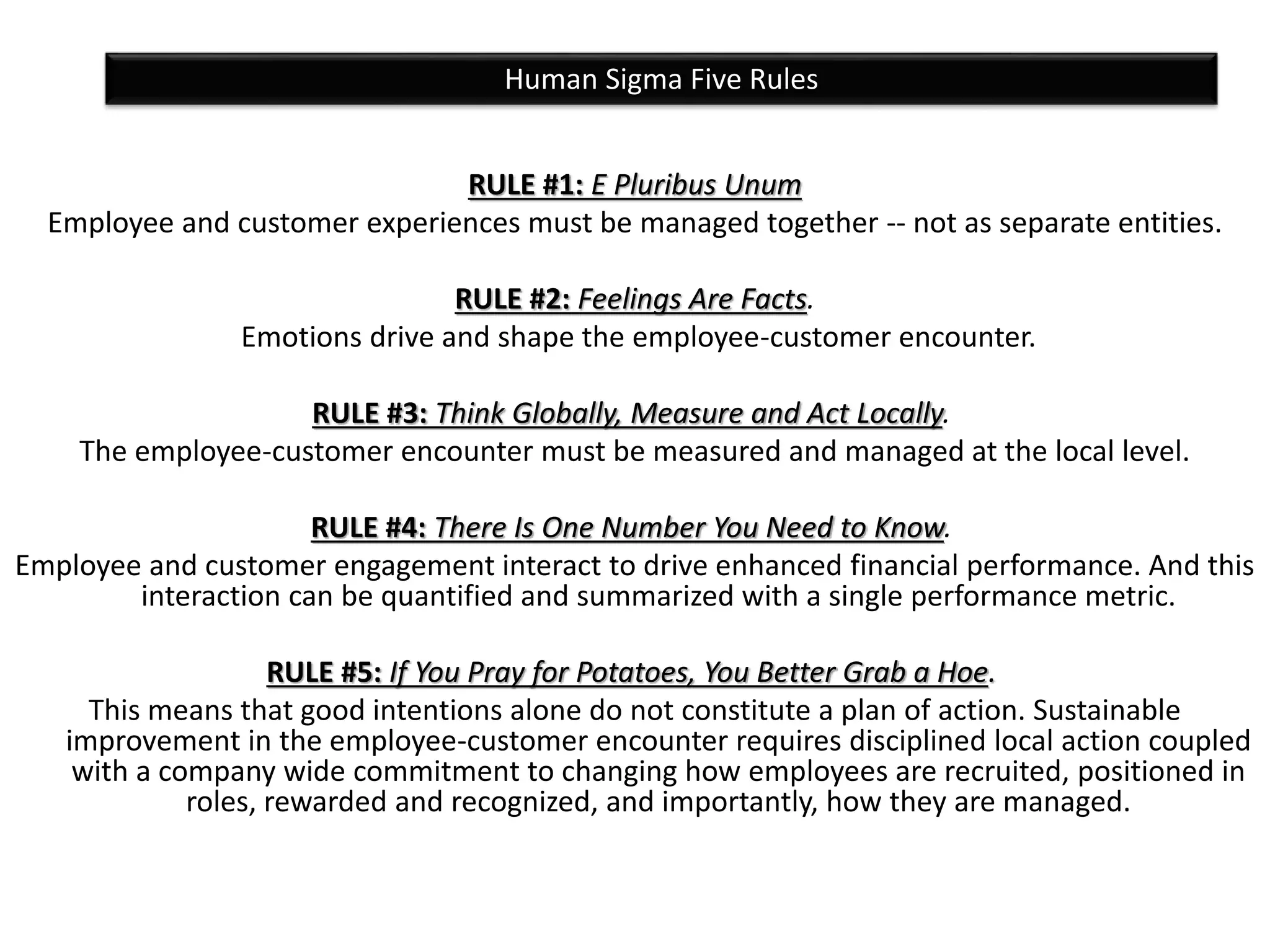 Human sigma | PPTX