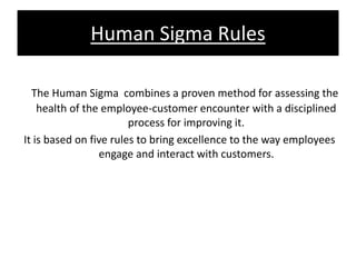 Human sigma | PPTX