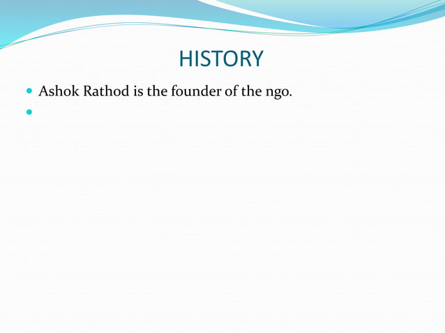 Oscar Foundation - An NGO | PPTX