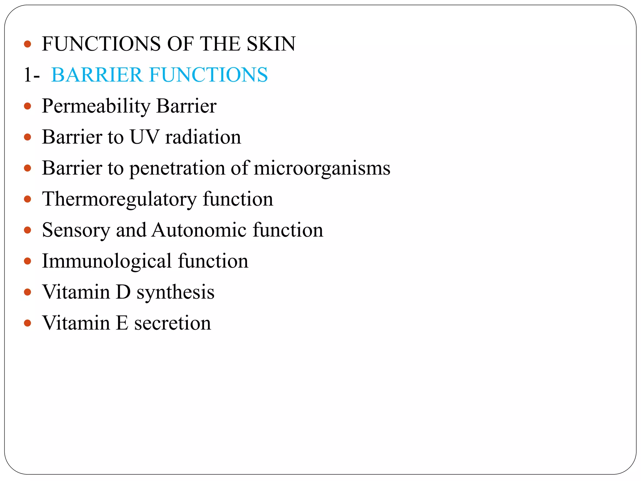 Introduction of Human skin | PPTX