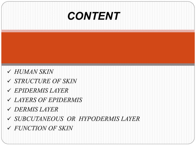 Introduction of Human skin | PPT