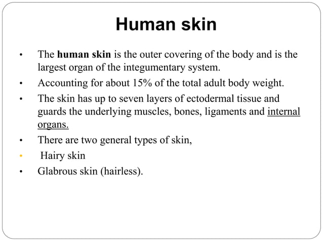 Introduction of Human skin | PPT