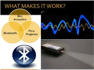 Human skin as touch screen by km. kazal | PPT