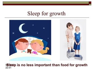 Human sleep and growth.2 ppt | PPT