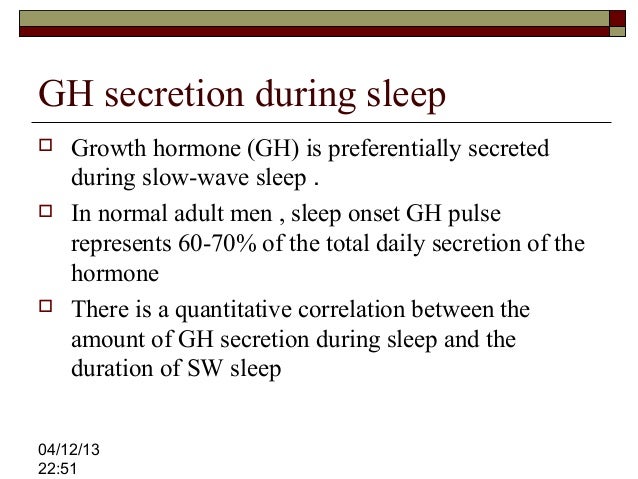 Human sleep and growth.2 ppt