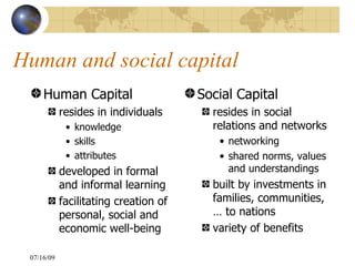 Human Social Capital | PPT