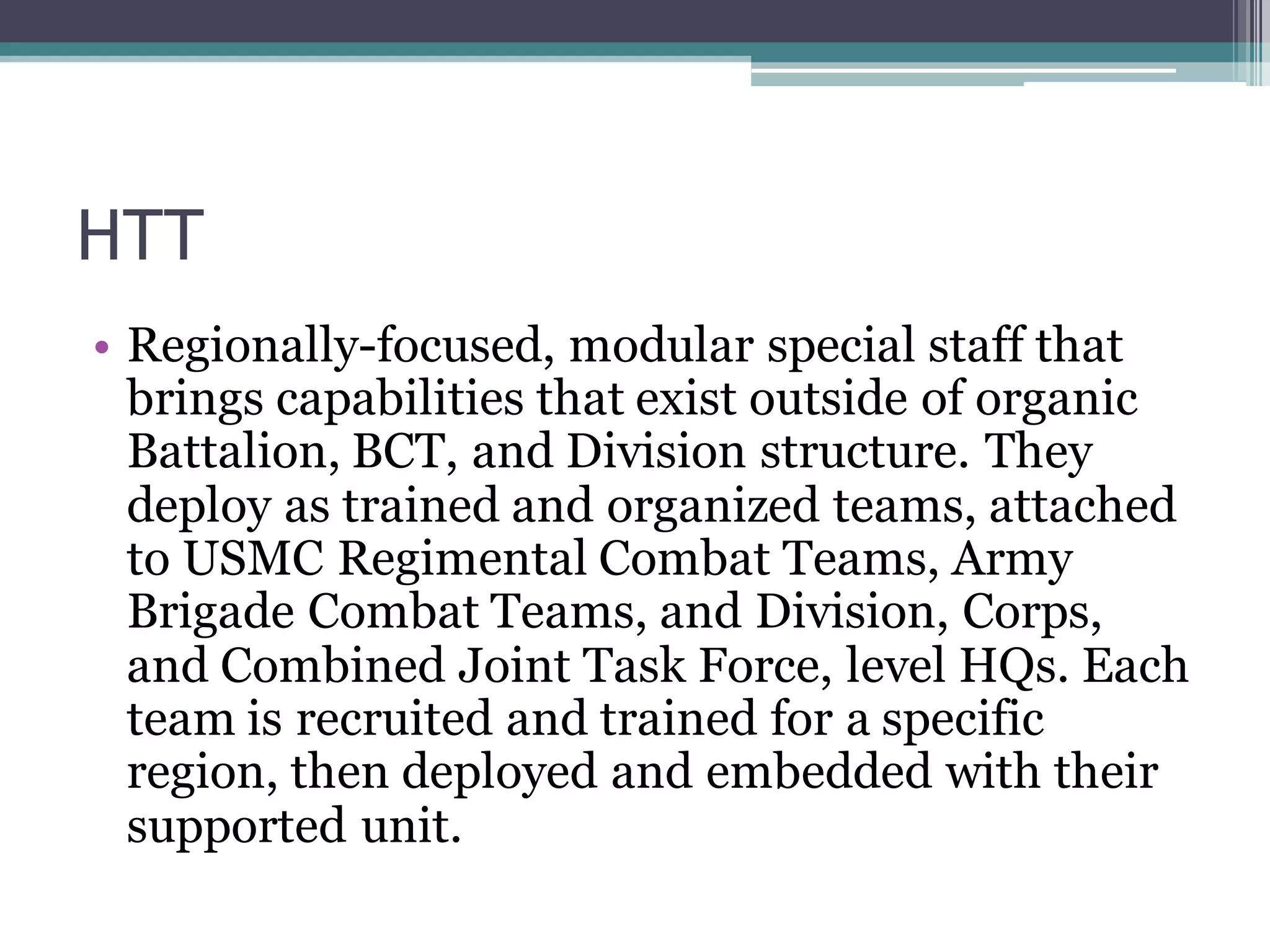 Human Terrain System (1).pdf | Defense Industry | Industries