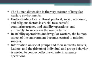 Human Terrain System (1).pdf | Defense Industry | Industries