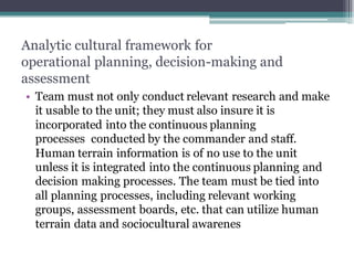 Human Terrain System (1).pdf | Defense Industry | Industries