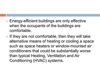 Human thermal comfort | PPTX | Indoor Environmental Quality | Home & Garden