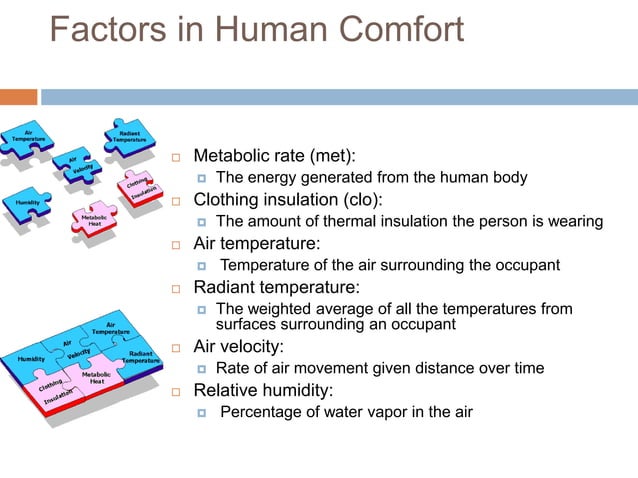 Human thermal comfort | PPTX | Indoor Environmental Quality | Home & Garden
