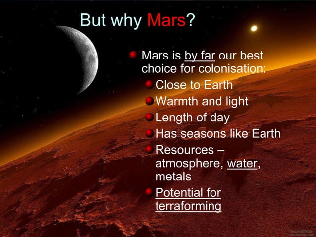 Human to Mars- "Mars Terraforming" | PPTX