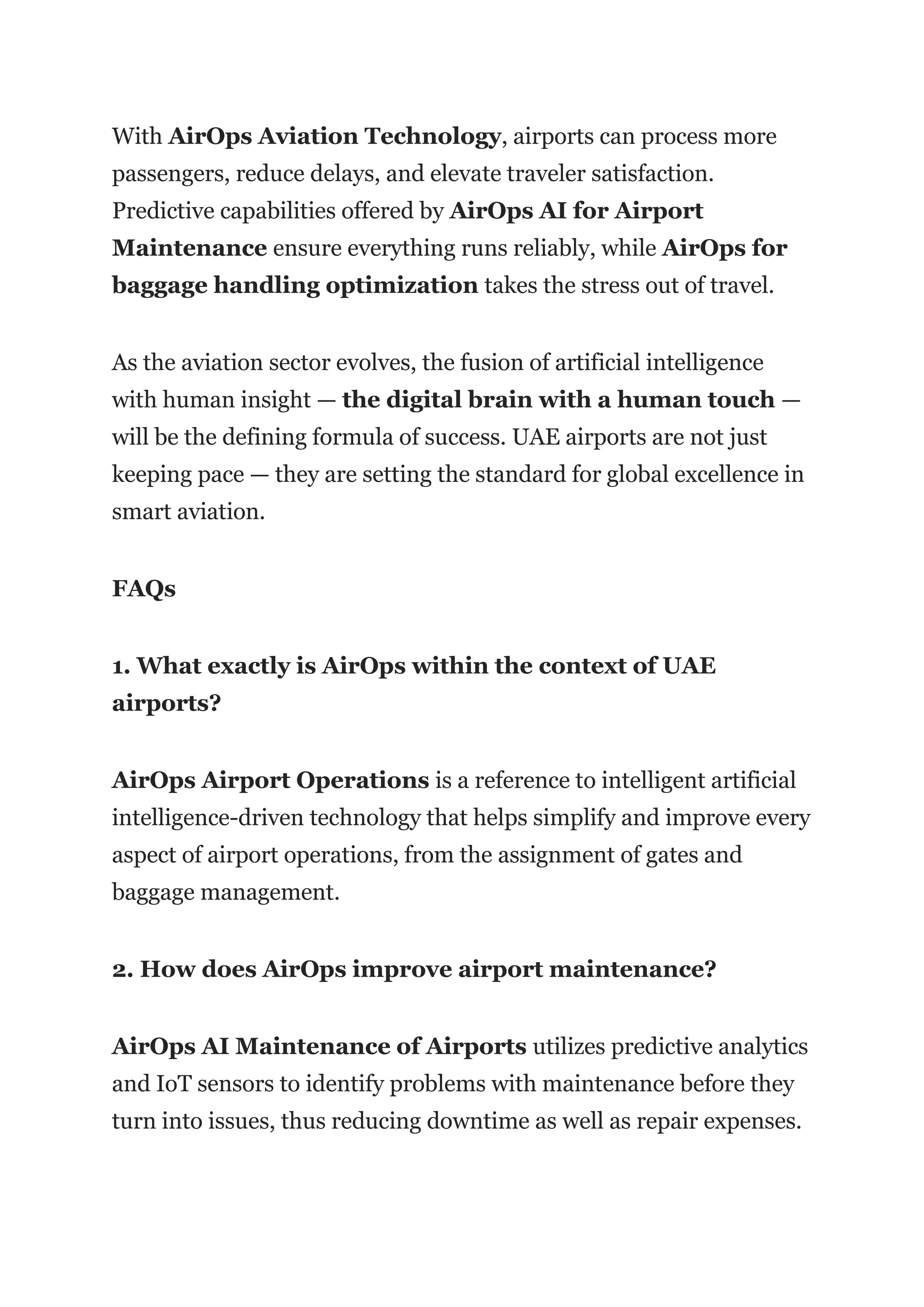 Human Touch, Digital Brain AirOps Transforming UAE Airports.docx