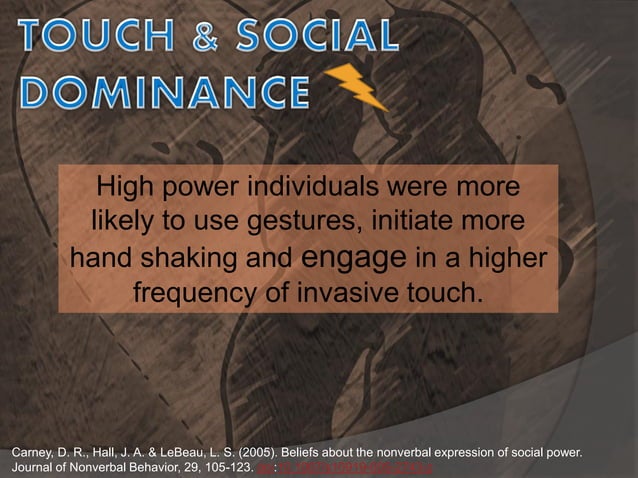 Human touch perception | PPT