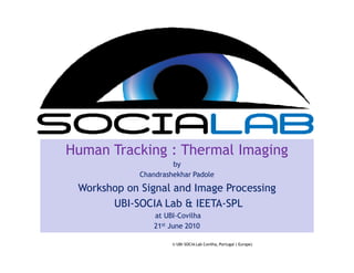 Human tracking using thermal imaging | PDF