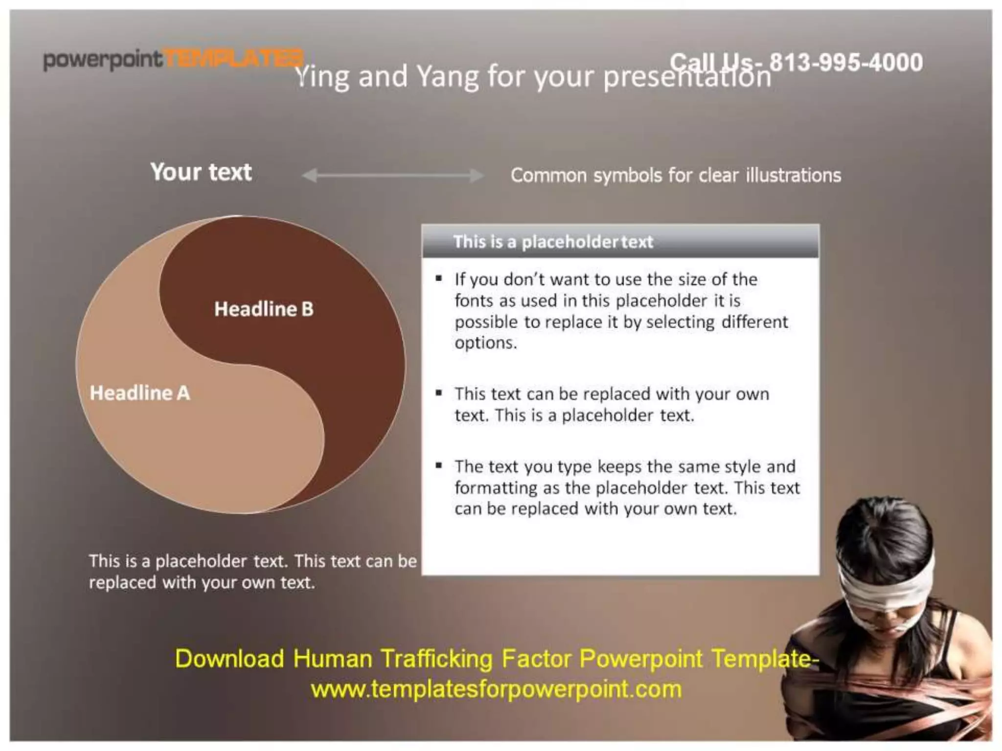Human Trafficking Factor Powerpoint Template | PPTX