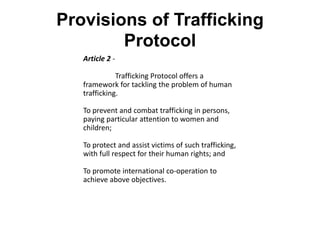 Human trafficking lecture Dr. Olivia Smith | PPT