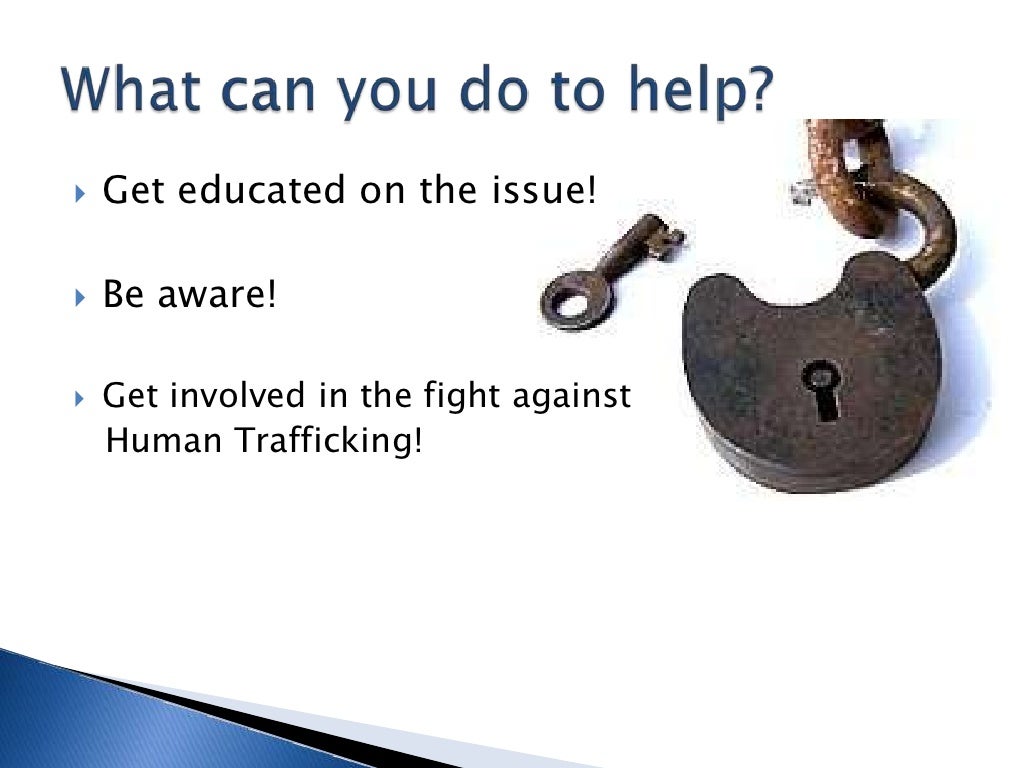 Human Trafficking Powerpoint Presentation