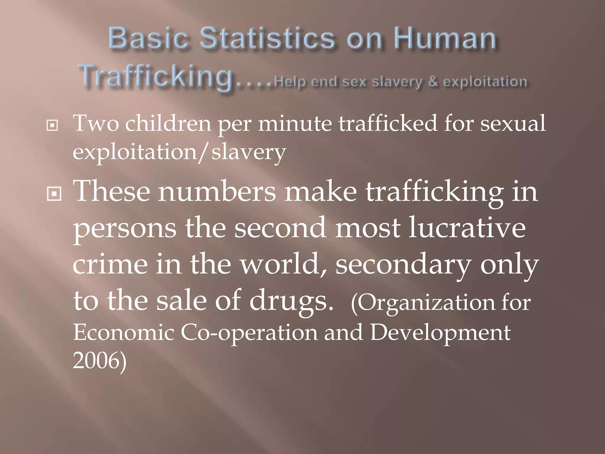 Human Trafficking Presentation[1] | PPT