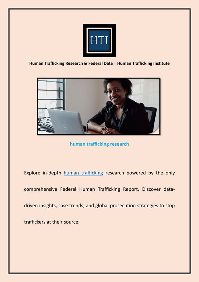 Human Trafficking Research & Federal Data | Human Trafficking Institute ...