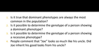 Human traits inventory | PPTX