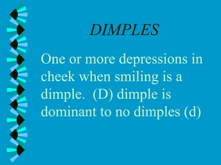 Human traits power point | PPT