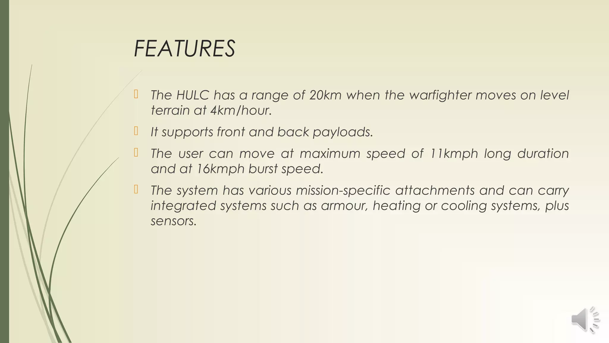 Human universal load carrier (hulc), united states of america | PPT