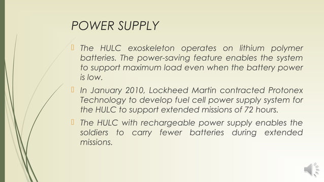 Human universal load carrier (hulc), united states of america | PPT ...