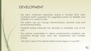 Human universal load carrier (hulc), united states of america | PPT