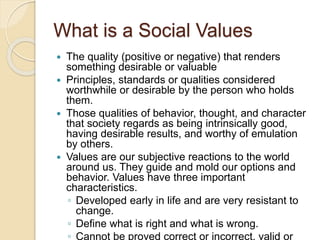 Human values | PPTX